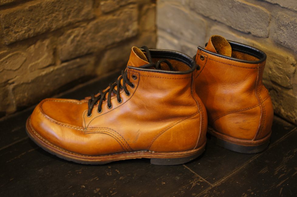RED WING 9012 Beckman 6Inch Moc / SANDERS ロングウイングチップ Vibram 2021 オールソール ...