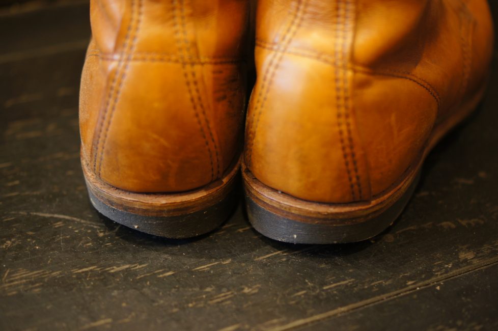 RED WING 9012 Beckman 6Inch Moc / SANDERS ロングウイングチップ Vibram 2021 オールソール ...