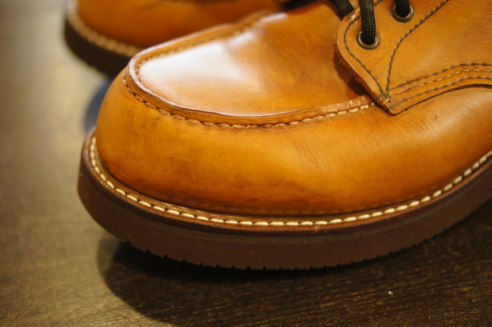 RED WING 9012 Beckman 6Inch Moc / SANDERS ロングウイングチップ Vibram 2021 オールソール ...