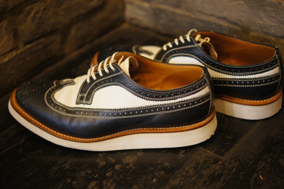 RED WING 9012 Beckman 6Inch Moc / SANDERS ロングウイングチップ Vibram 2021 オールソール ...