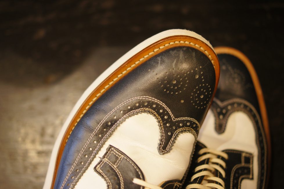 RED WING 9012 Beckman 6Inch Moc / SANDERS ロングウイングチップ Vibram 2021 オールソール ...